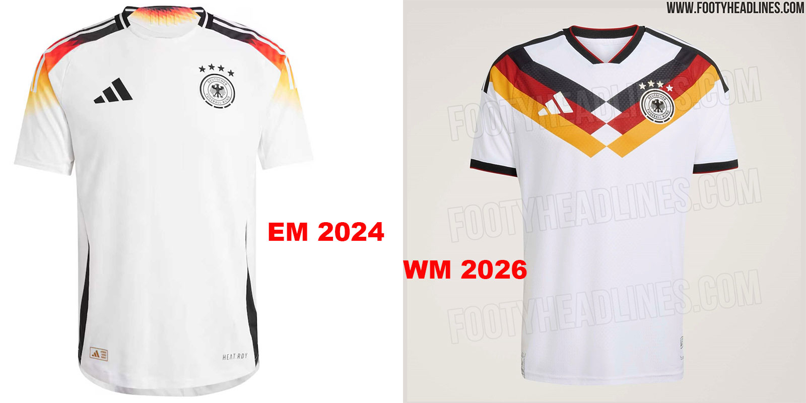 Wann kommen die neuen Deutschland Trikots 2026? Neue Leaks zeigen Retro ...