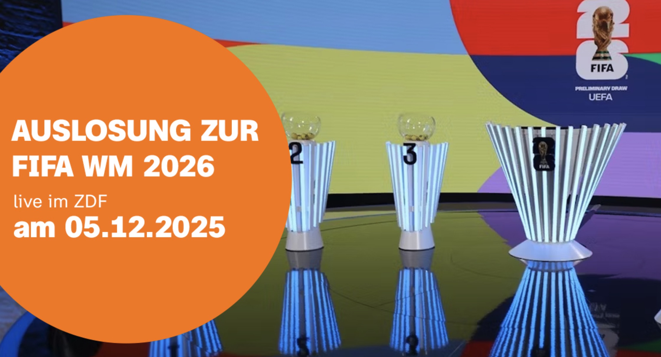FIFA WM 2026: Die Gruppenauslosung im ZDF – Das Überraschungsdetail ...